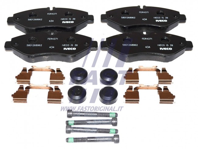 Alfa Fiat Parts BRAKE PADS IVECO DAILY 06> FRONT 35-50